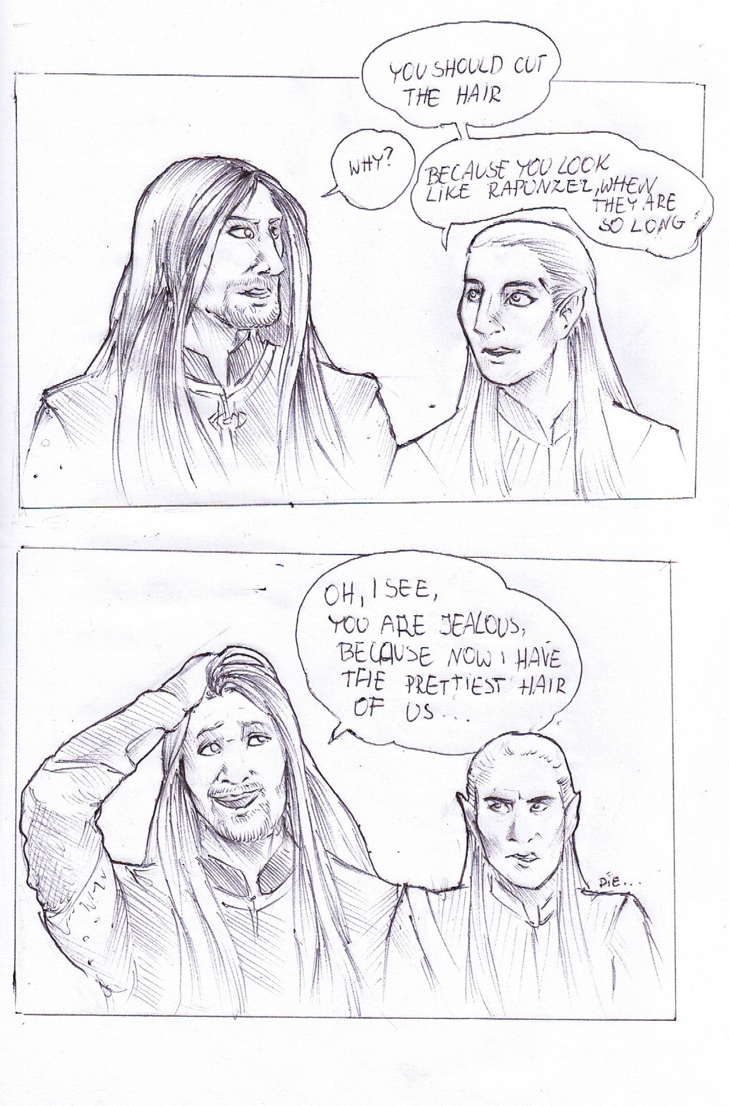 Rapunzel Hair 2 By Vforvinegrette On Deviantart