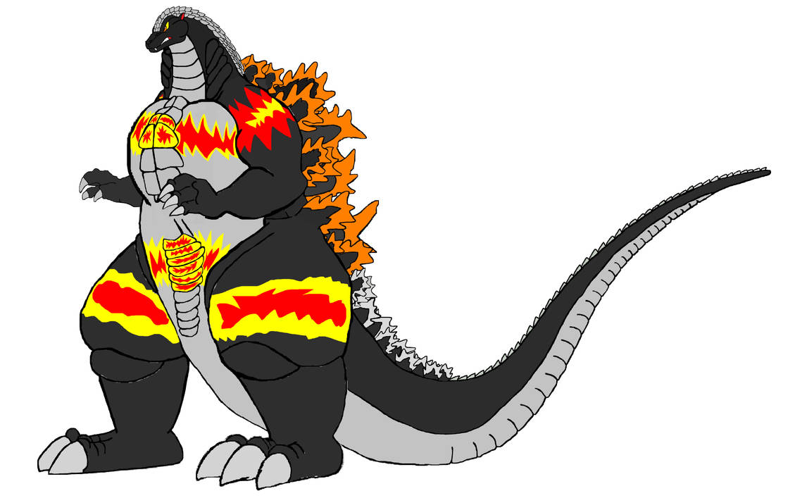Godzillaburningfire Godzilla Titanus Gojira By Leivbjerga On Deviantart