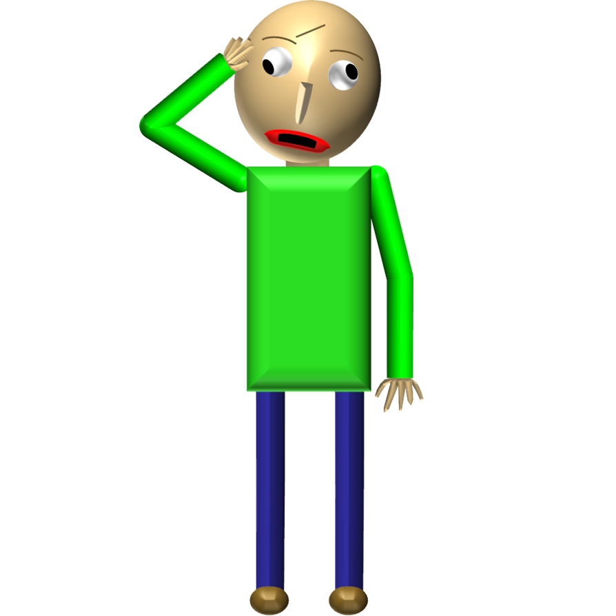 old baldi textured by sm64wariogamig3dmod on DeviantArt old baldi textured by sm64wariogamig3dmod on DeviantArt