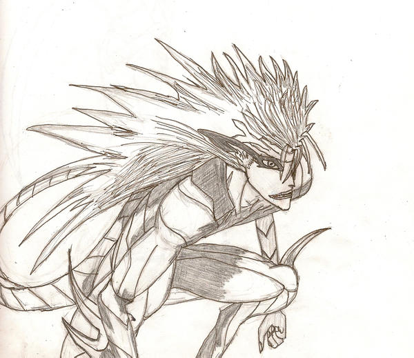Grimmjow True Form By Killing Innocence On Deviantart