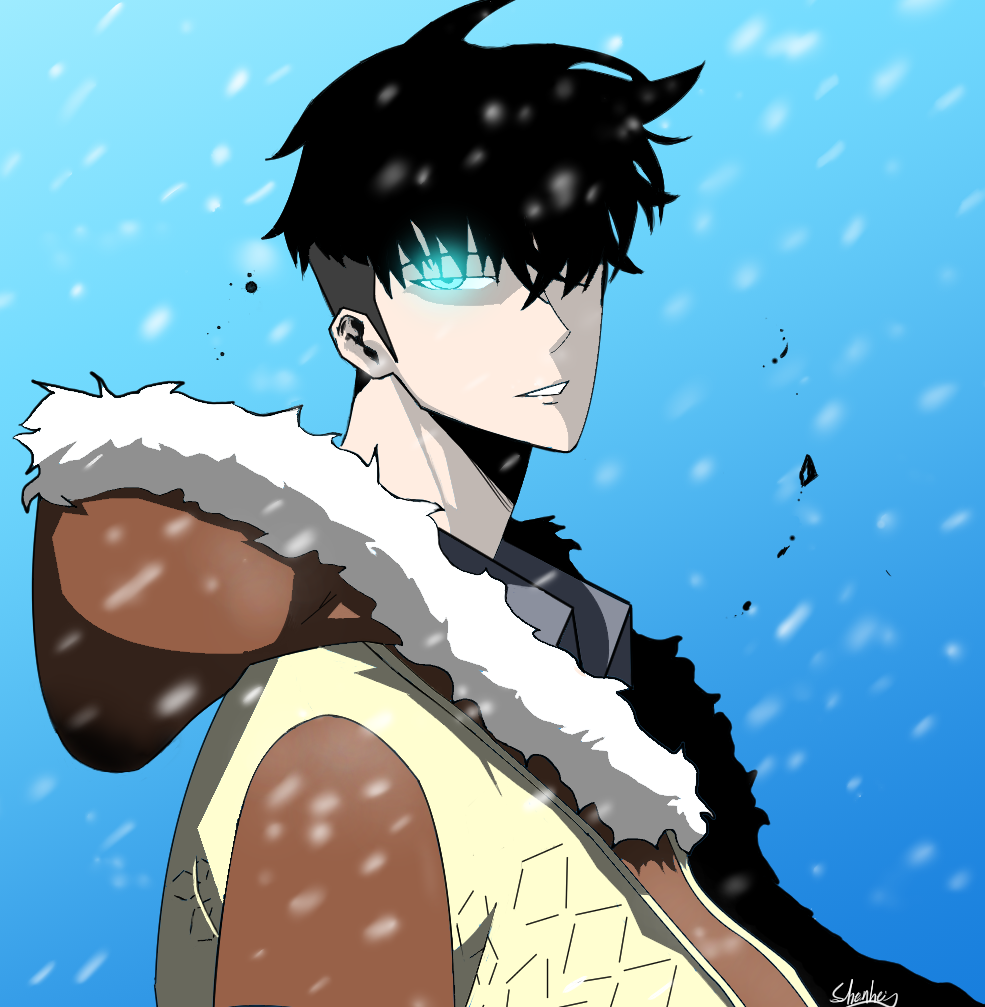 Sung Jin-Woo|Solo leveling Fanart by Shenhei on DeviantArt Sung Jin-Woo|Solo leveling Fanart by Shenhei on DeviantArt