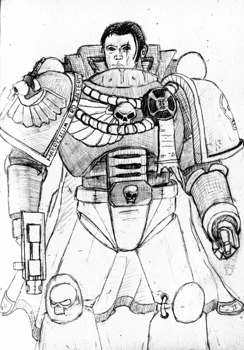 Captain Tarkus 2 Wip 3 by Wykdtron on DeviantArt