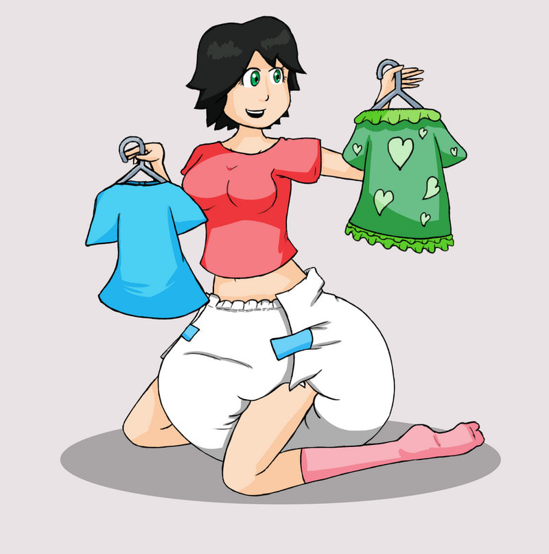 Abby Outfits And Oversized Diapers By 34qucker On Deviantart