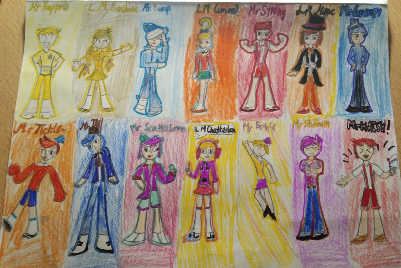 The Mr Men Show Humanized Part 1 By Lcaandtmmsfan On Deviantart