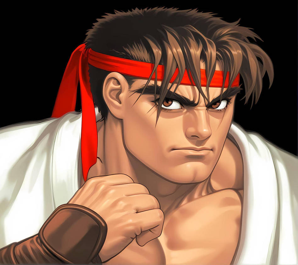 Ryu - SFII The World Warrior vs Portrait by mrryu1985 on DeviantArt Ryu - SFII The World Warrior vs Portrait by mrryu1985 on DeviantArt