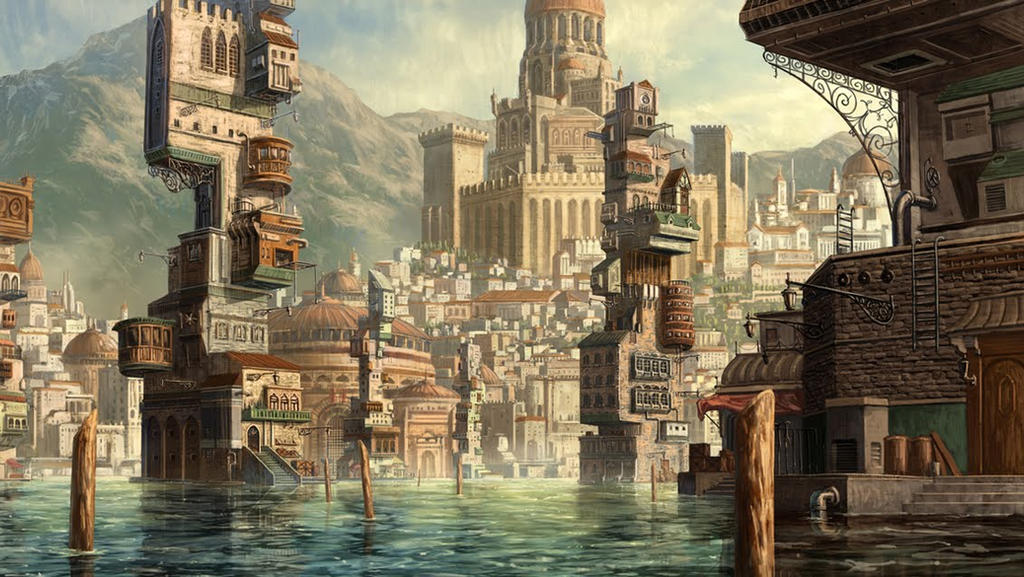Coastline City By Shenfeic On Deviantart