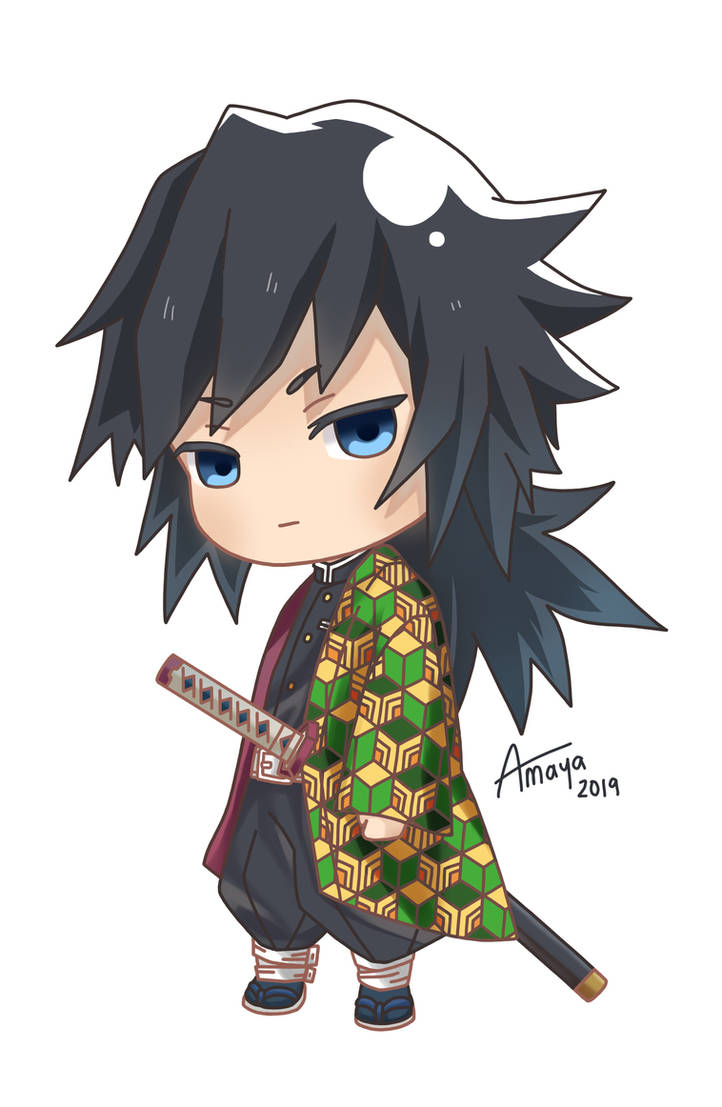 Chibi Tomioka Giyuu Kny By Komorebiamaya On Deviantart