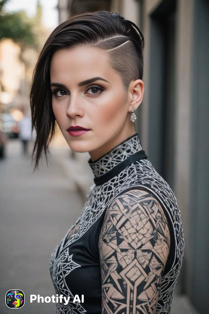 Emma Watson Goth style by JhaiCimar on DeviantArt Emma Watson Goth style by JhaiCimar on DeviantArt