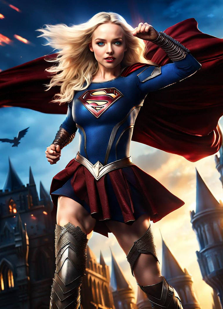 Batgirl And Supergirl Best Friend Animated By Deviantgals On Deviantart