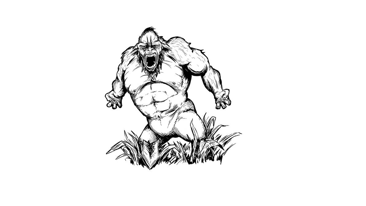 Raging Gorilla By Fmelihy On Deviantart
