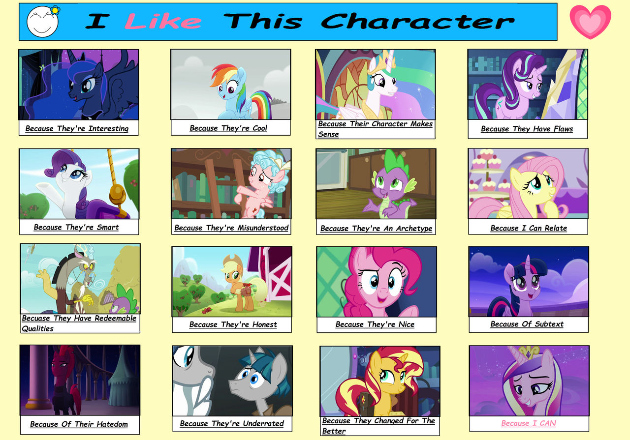 I like this character - My Little Pony Edition by HarrisonDoesArt on ... I like this character - My Little Pony Edition by HarrisonDoesArt on ...
