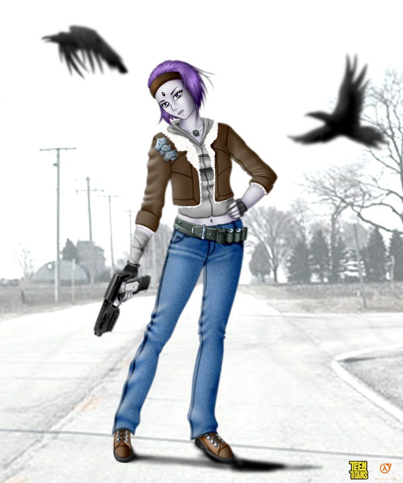 Raven as Alyx Vance by PhoenixBird16 on DeviantArt