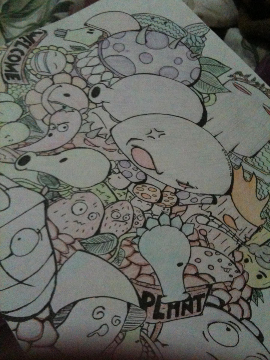Plants VS Zombies Doodle by SoldadoChico on DeviantArt Plants VS Zombies Doodle by SoldadoChico on DeviantArt