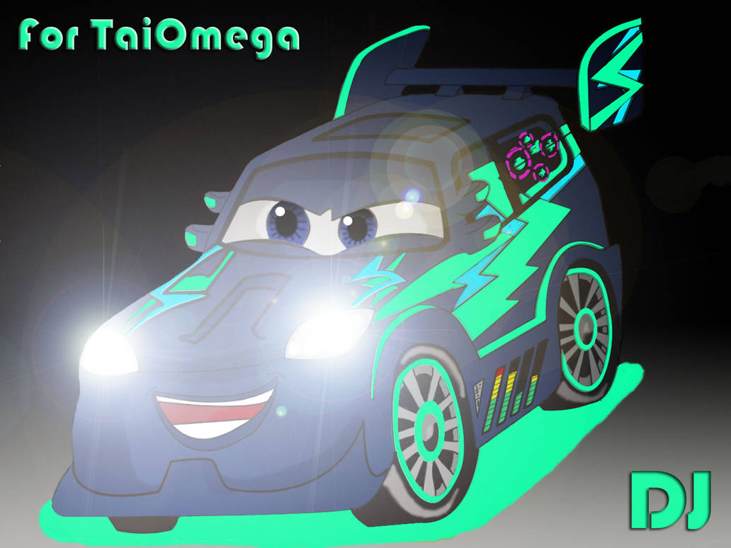 DJ from Cars by theTurbokat on DeviantArt