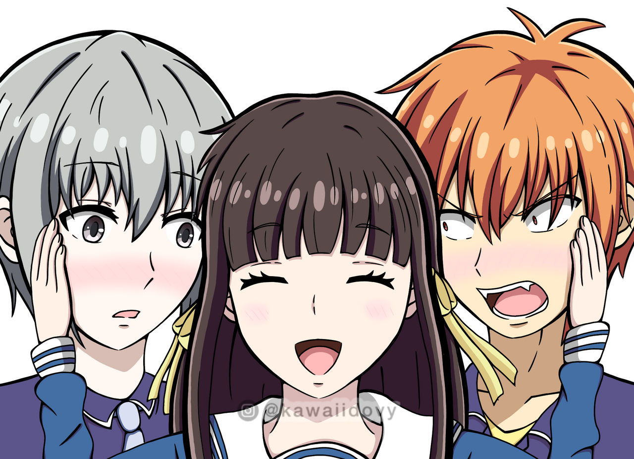 Fruits Basket Trio By Kawaiidovy On Deviantart