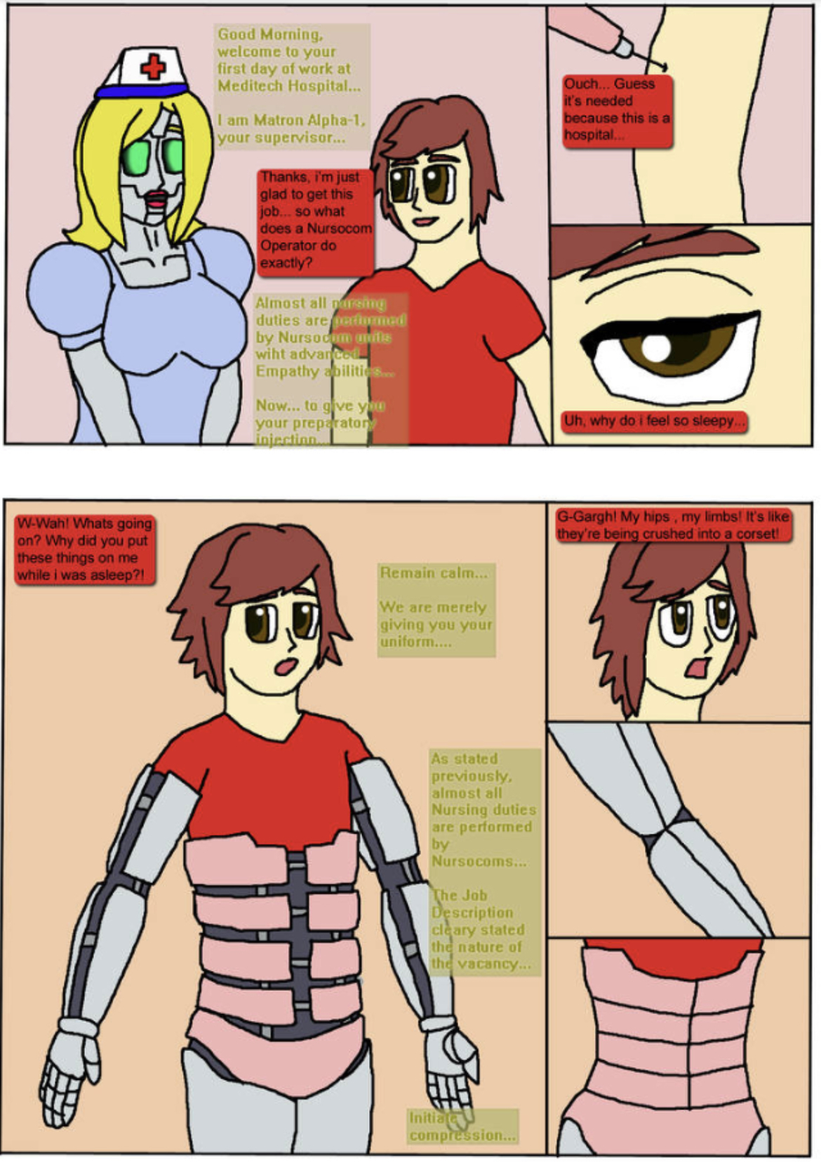 Mvs New Job Page01 By Myfaceisfreddy On Deviantart