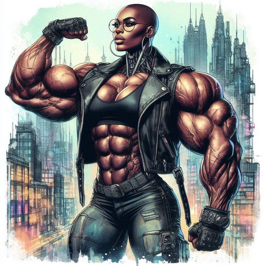 Biker Gang Leader 1 By Alfoos On Deviantart
