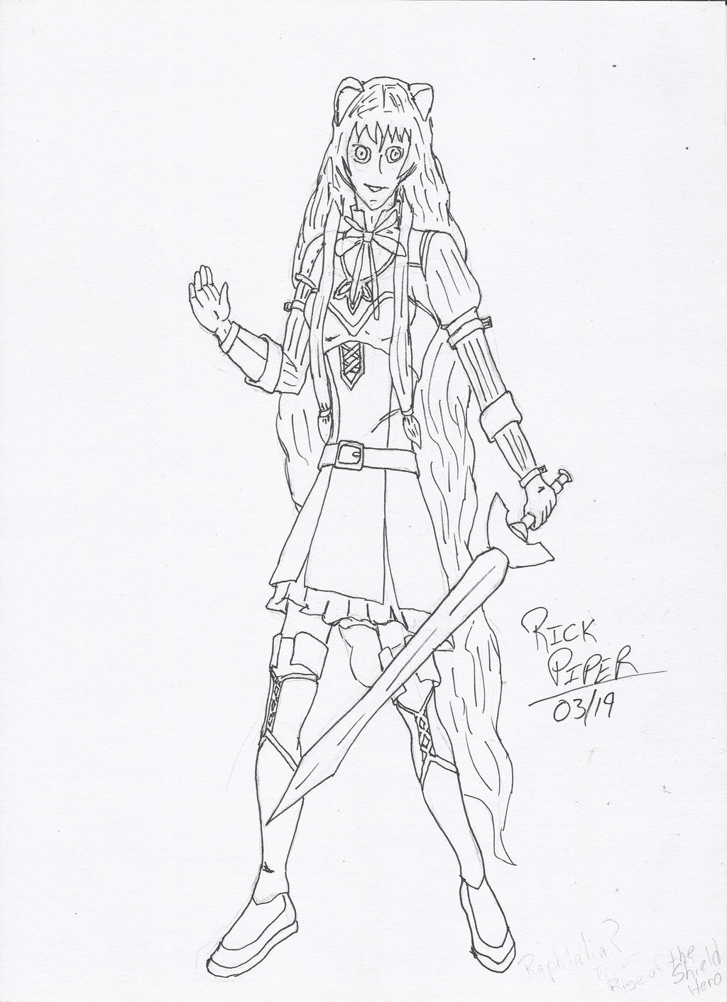 Raphtalia By Realcrosscomics On Deviantart