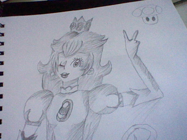 My Drawings Princess Peach By Gigi Ng By Giging On Deviantart
