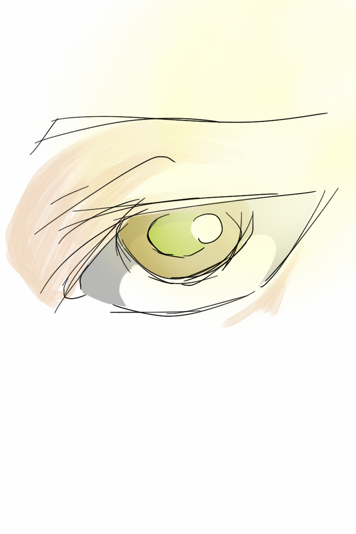 Digital Eye Sketch By Haruiscute On Deviantart