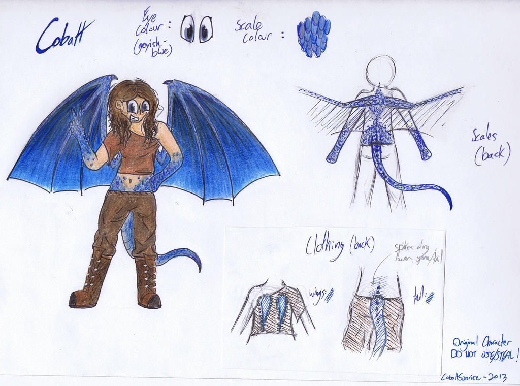 Cobalt Character Reference By Cobaltsunrise On Deviantart