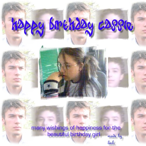 Happy Birthday Cassie By Vietbabe On Deviantart