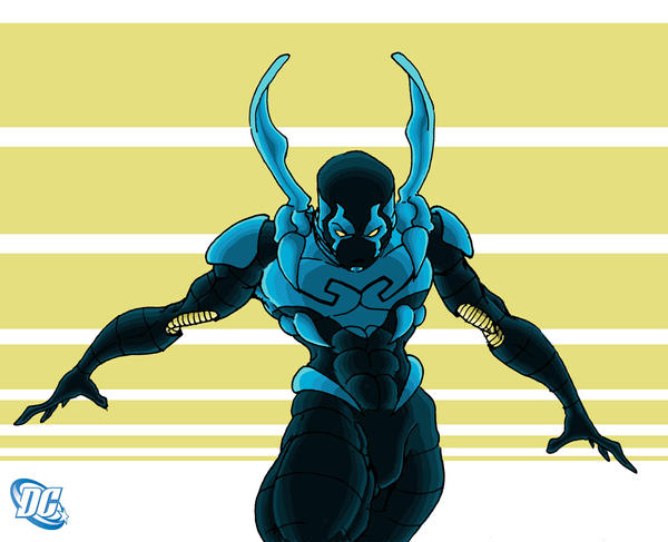 The New Blue Beetle by teamlattie on DeviantArt