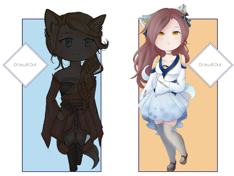 Foxy Lady Adopts Open By Himshna On Deviantart