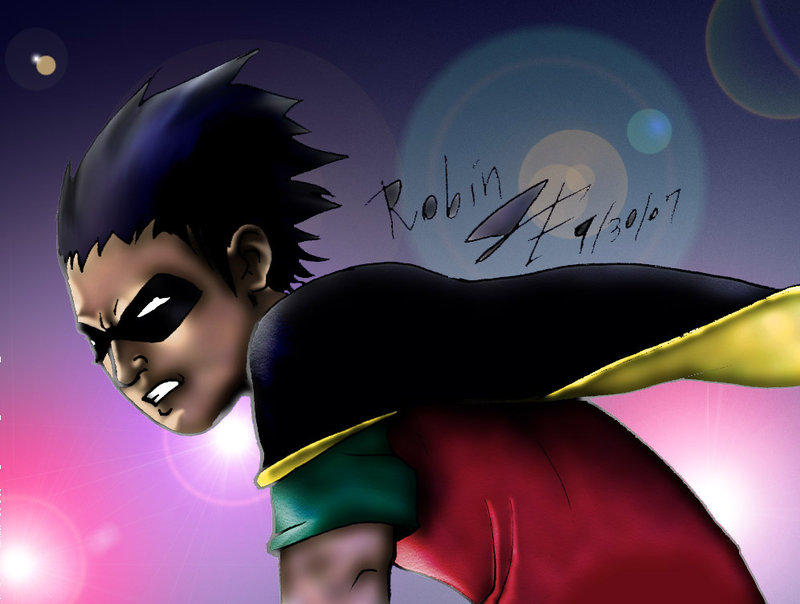 Titans Robin by chougousenki by DCU-Club on DeviantArt