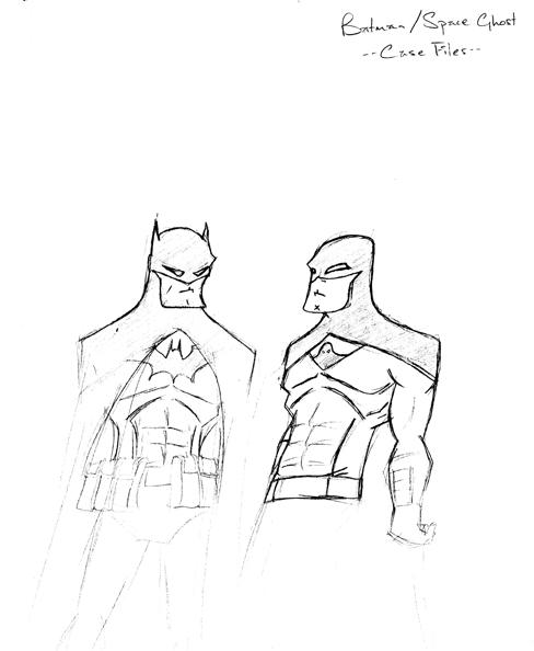 Batman and Space Ghost WIP by DCU-Club on DeviantArt