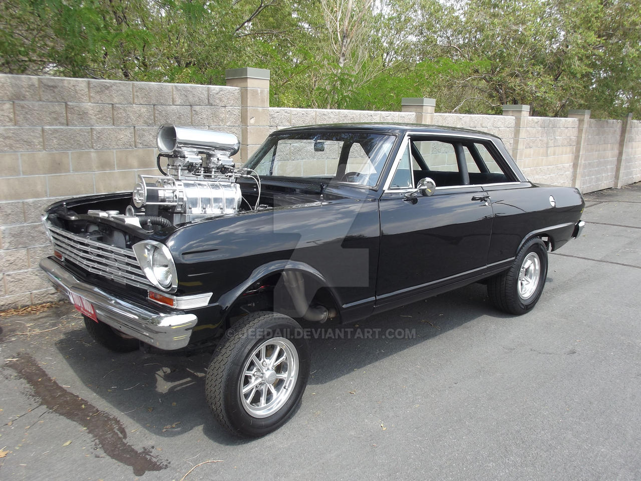 1962 Chevrolet II Nova Gasser by Jeedaii on DeviantArt 1962 Chevrolet II Nova Gasser by Jeedaii on DeviantArt