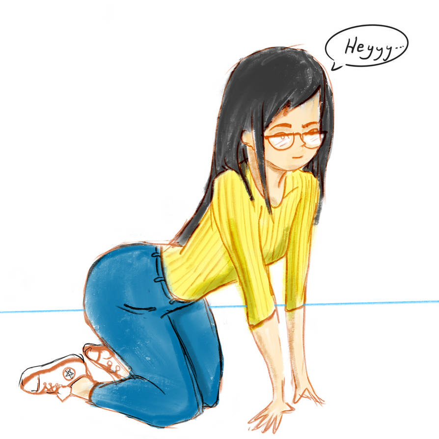 Some Girl Saying Hey By Semenizer On Deviantart