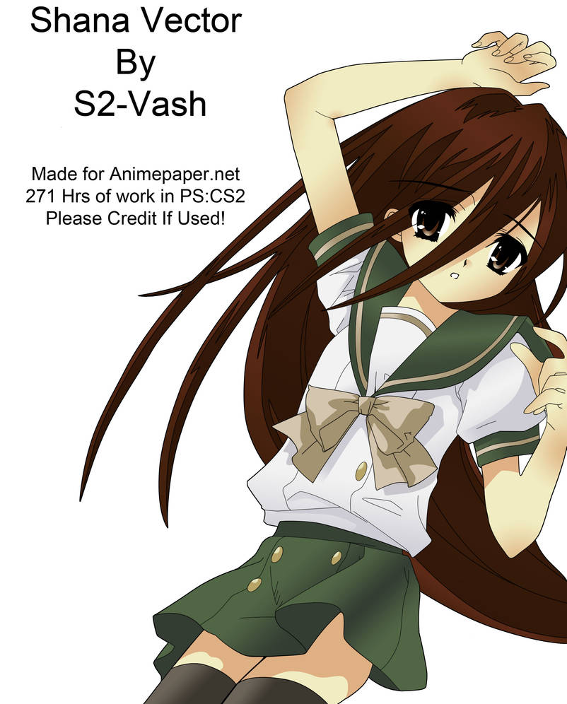 Shana Vector by s2vash on DeviantArt