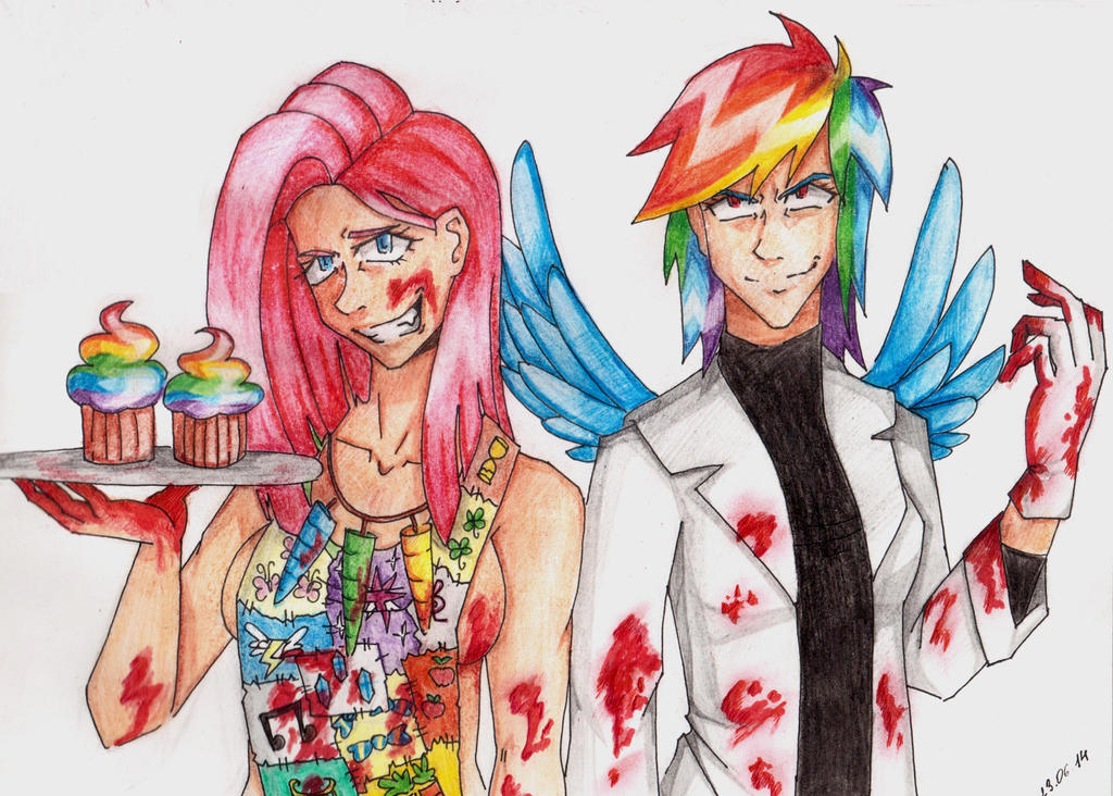 Pinkamena And Rainbow Dash By Rosha Krieger On Deviantart