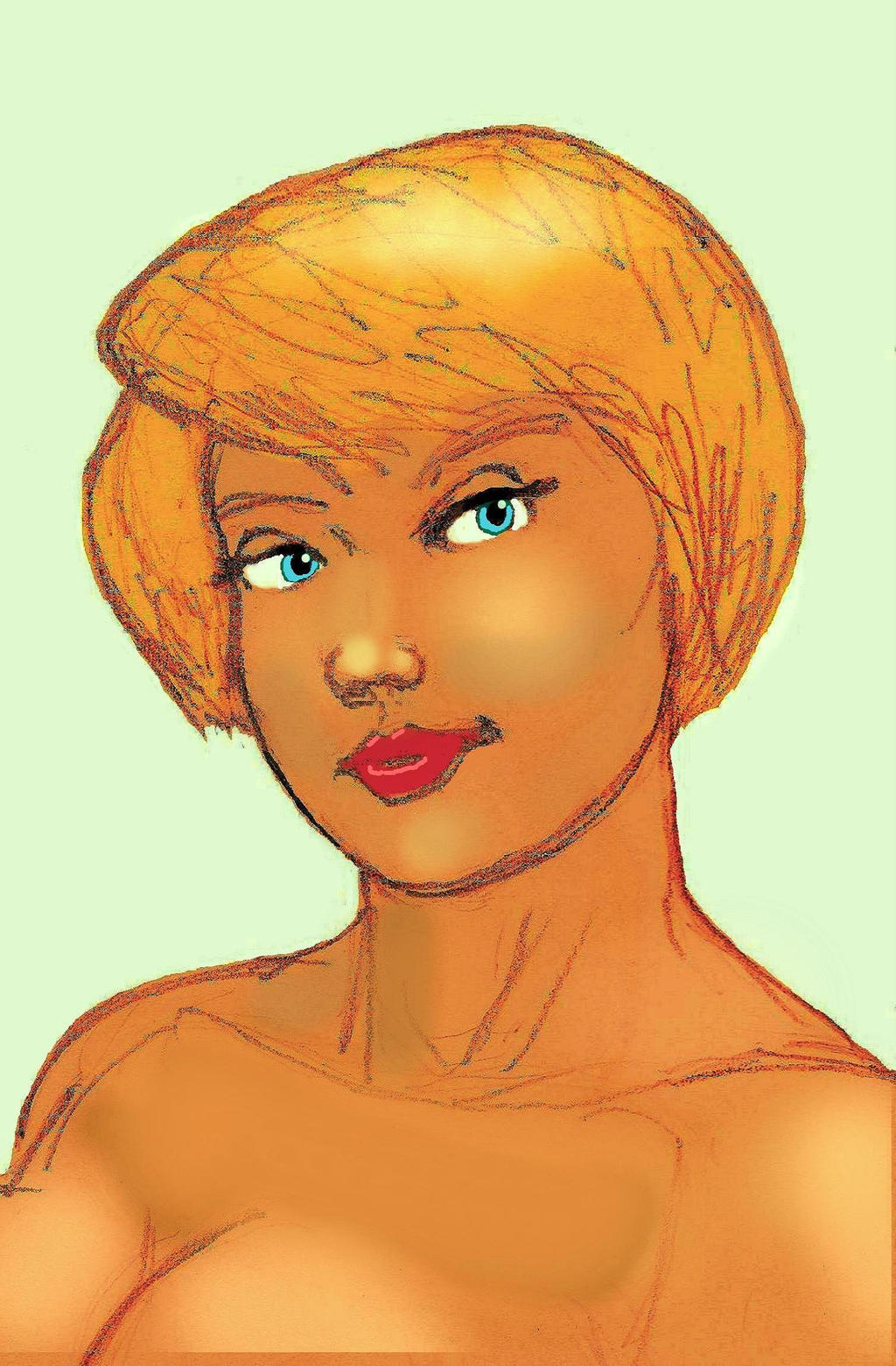Power Girl Portrait By Svettzwo On Deviantart
