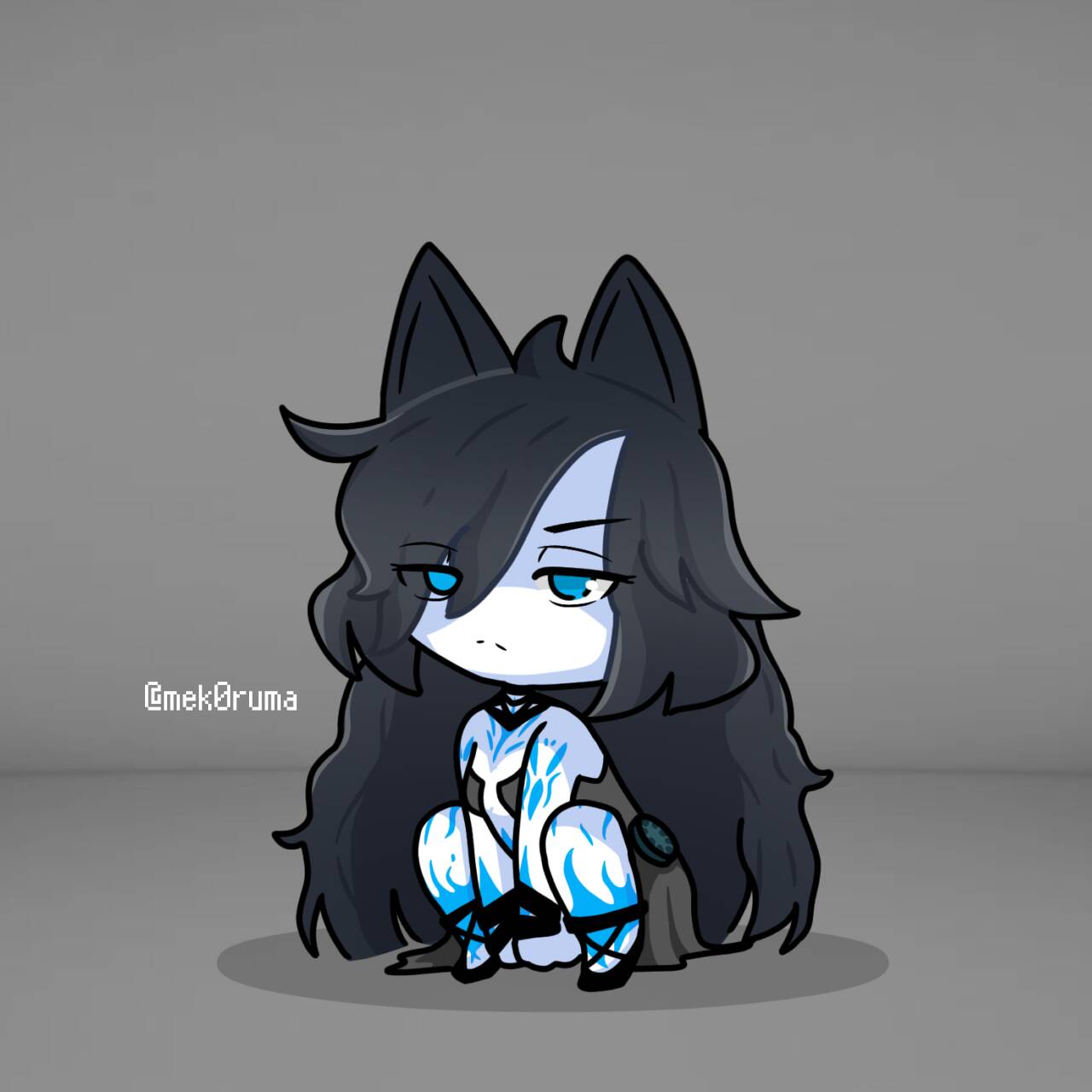 Smol Dark Kasli The Battle Cats By Mekoruma On Deviantart