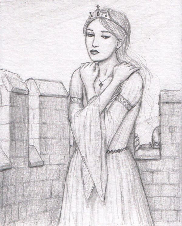 Princess on the tower by dashinvaine on DeviantArt