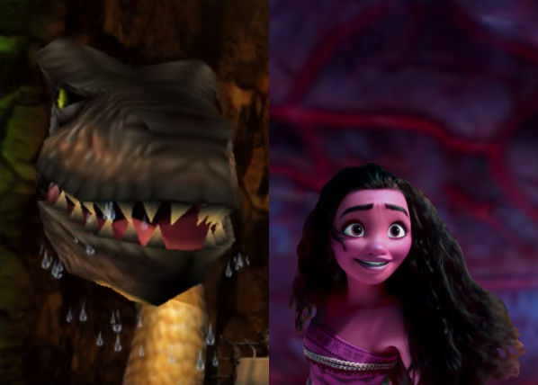 Chompasaurus Swallowed Moana By Tricovore On Deviantart