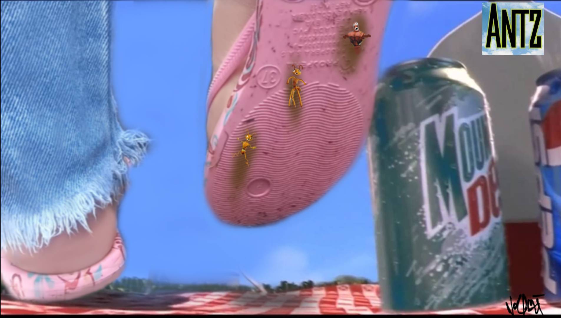 Big Shoe Girlfriend Crush Antz In The Picnic By Willandree On Deviantart
