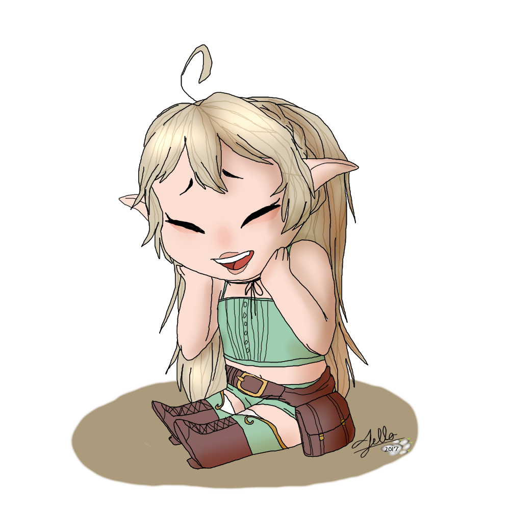 Shy Little Elf By Jellostone On Deviantart