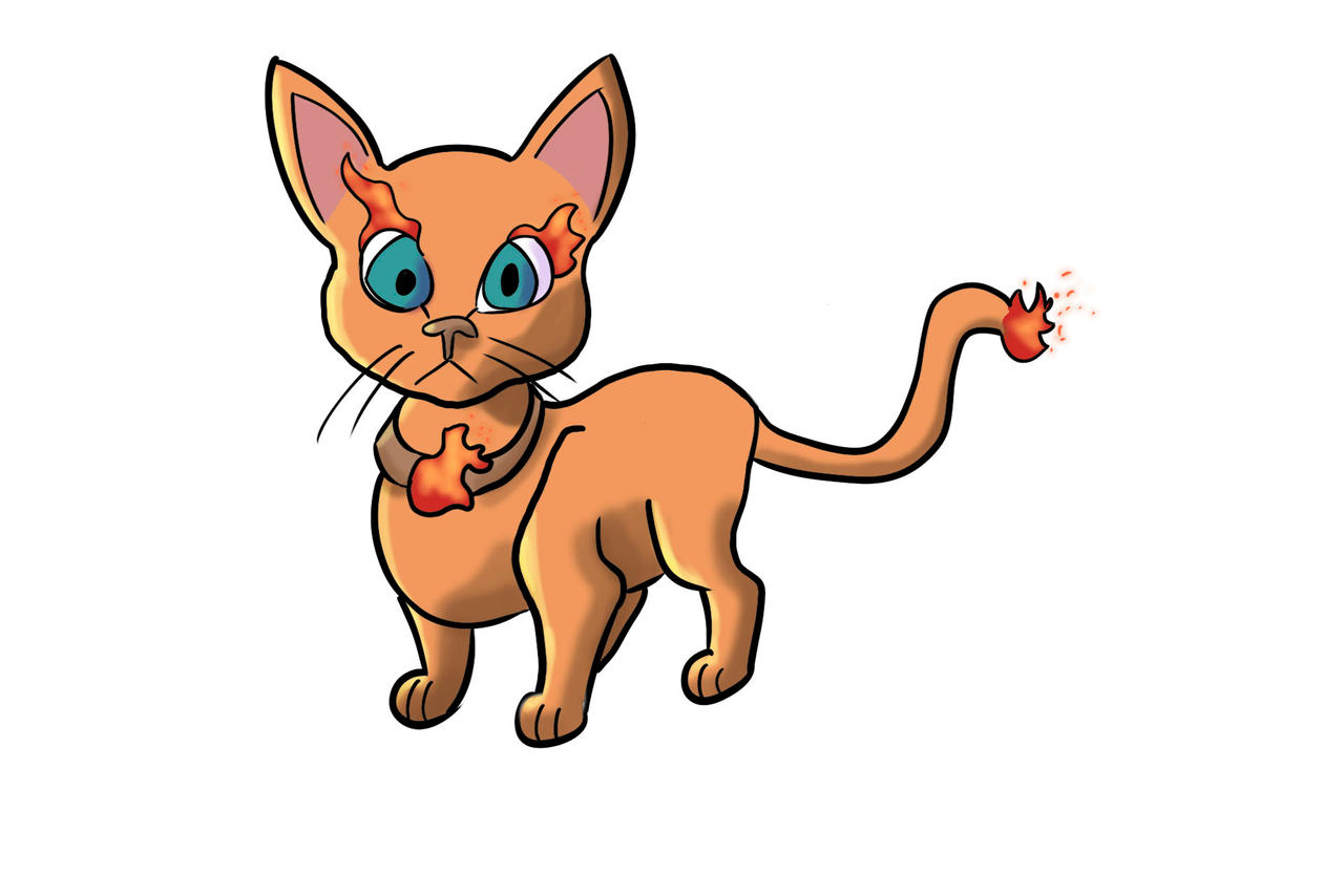 Fire Cat By Nicolas3221 On Deviantart