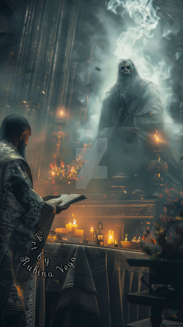 Priest Performing Exorcism by Rubina-Vega on DeviantArt Priest Performing Exorcism by Rubina-Vega on DeviantArt