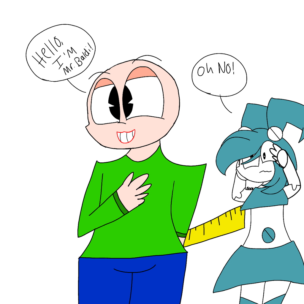 Baldi And Jenny Wakeman Crossover By Circuspaparazzi5678 On Deviantart