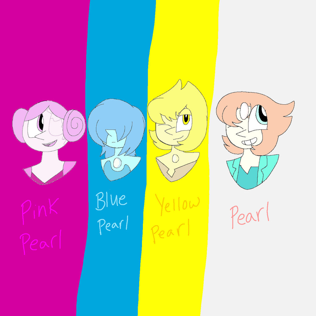 All Of The Pearls Steven Universe By Grellsutcliffbreanna On Deviantart