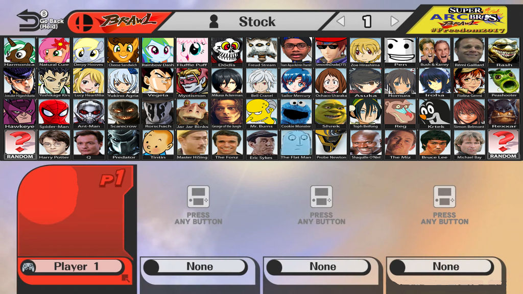 SARCBB#Freedom2017 - Final Character Select Screen by ARCGaming91 on ... SARCBB#Freedom2017 - Final Character Select Screen by ARCGaming91 on ...