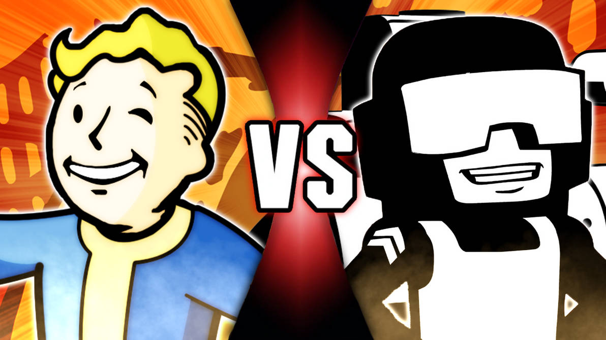 Vault Boy Vs Tankman by cykerlol on DeviantArt Vault Boy Vs Tankman by cykerlol on DeviantArt