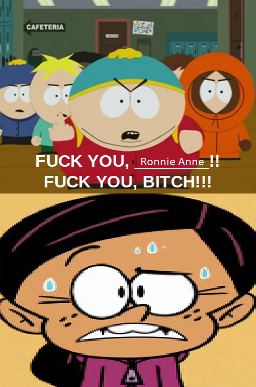 Cartman Flips Off Ronnie Anne By Lh1200 On Deviantart