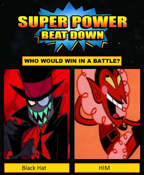 Spbd Black Hat Vs Him By Lh1200 On Deviantart