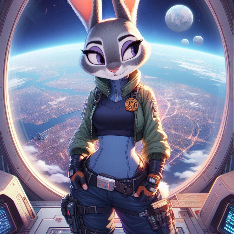 Judy The Space Cop By Thedarkshadow1990 On Deviantart