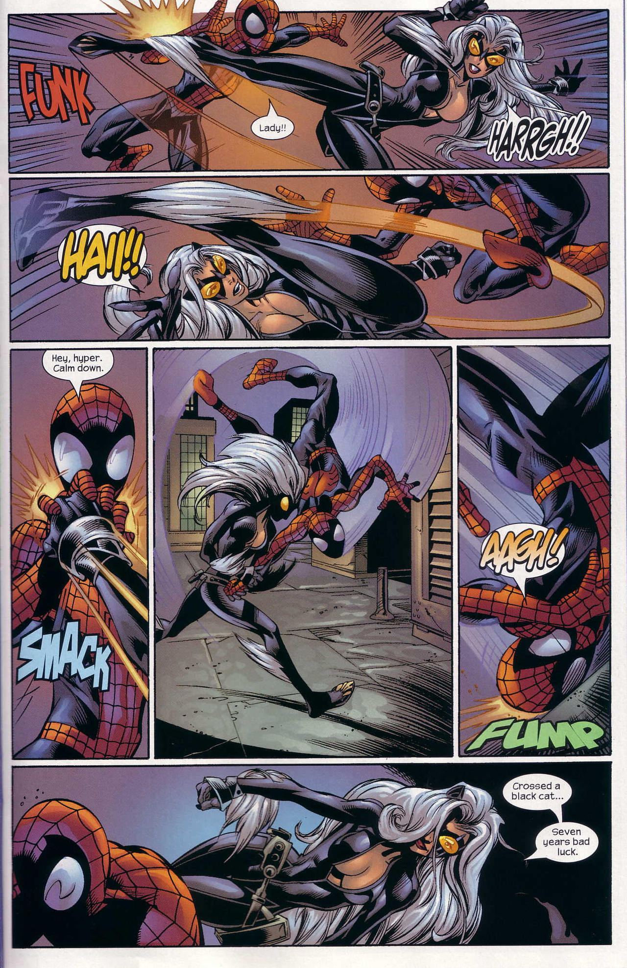 Black Cat Vs Spider Man Reverse Ryona 1 By Yarmen12 On Deviantart